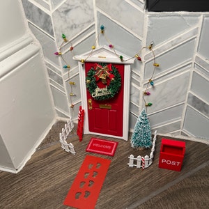 Christmas Elf Door, Magic Elf Door, Elf Accessories, Elf Doll, Elf ...
