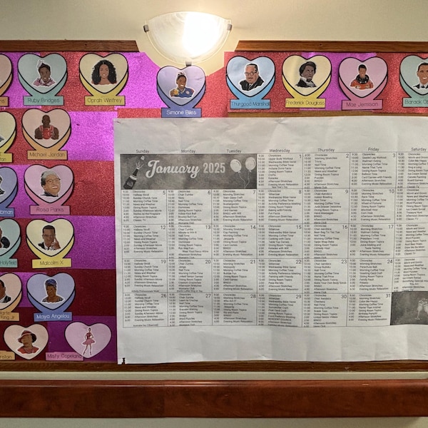 Black History Month Valentine's Day Bulletin Board Set, Door Decor ...