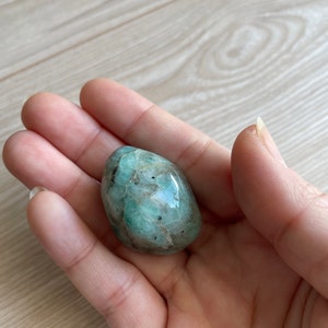 Australian Print Stone Crystal Tumbled Stone Polished | Etsy