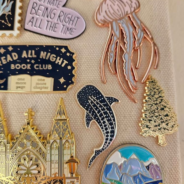 Whale Shark Pin - Ocean Lover - Hard Enamel Pin - Whale Lovers - Animal ...