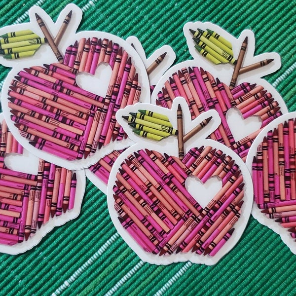 Letter R, Alphabet Letter Vinyl Decal, Cute Sticker, Crayon Letter ...