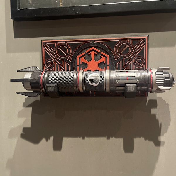 Sith Lightsaber Wall Mount/table Stand (3D Print File) - Etsy