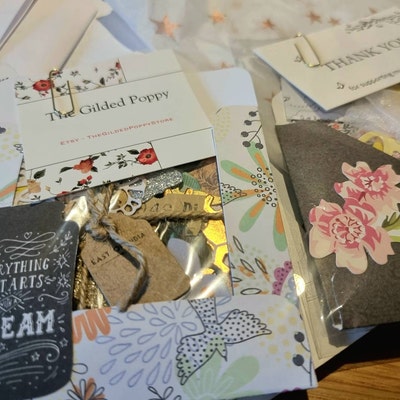 Tiny Ticket Tags PK6 Ephemera, Scrapbooking, Happy Mail, Snail Mail ...