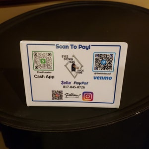 Book Your Next Stay QR Code Reservation Sign set of 2 | Etsy