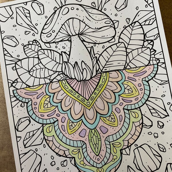 Mandala Printable Coloring Pages | PDF | Mindfulness Coloring ...