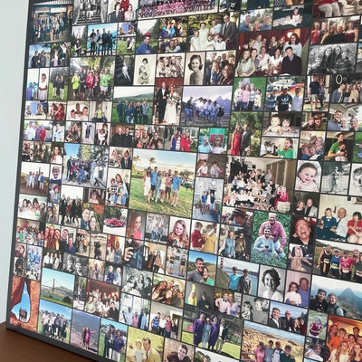 Photo Collage Canvas Print Custom Designed Very Large - Etsy
