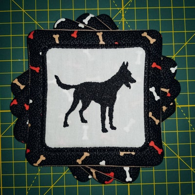 Belgian Malinois Embroidery Design, Maligator Embroidery File, Belgian ...