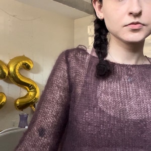 Knitting Pattern Scribble Top - Etsy