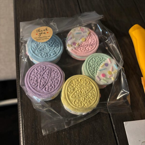 Sets of Fake Cookies, Easter Cookies, Faux Cookies, Tier Tray Decor ...