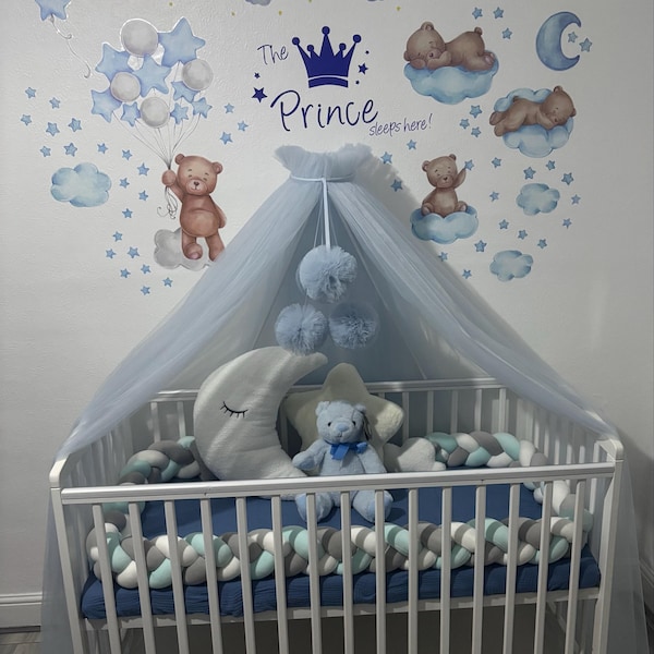 Princess Ballerinas Cot Mobile, Baby Cot Mobile, Musical Felt Mobile ...