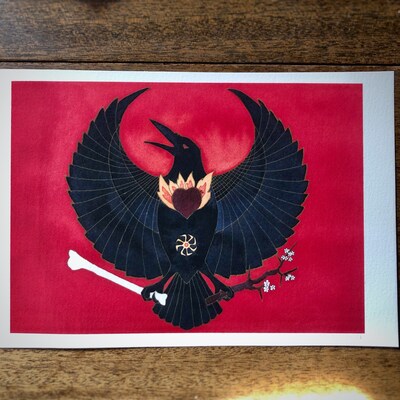 White Horse Hill Print From the Green Wheel Oracle 7 X 10 - Etsy