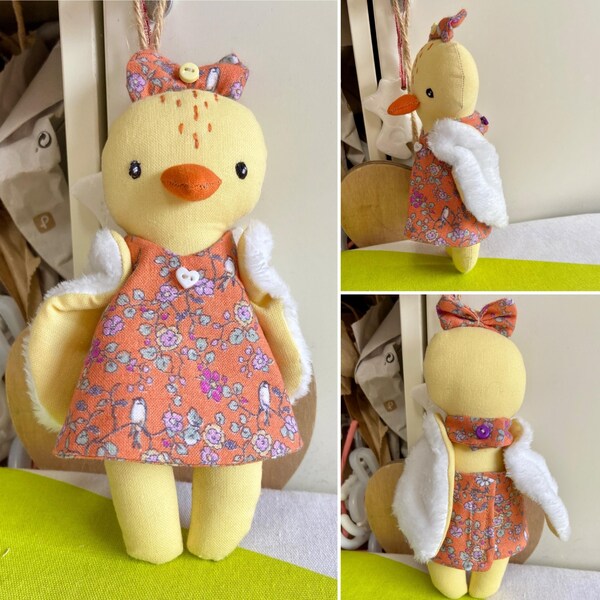 Bear Sewing Pattern PDF and Video, DIY Gifts for Girls, Teddy Bear ...