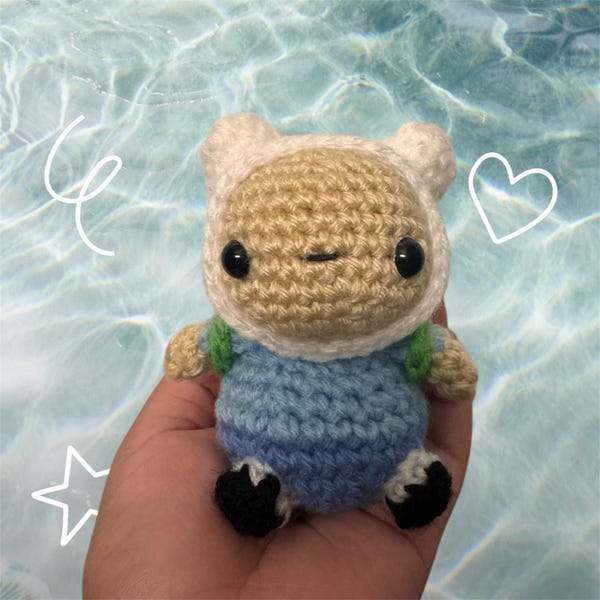 3-in-1 Adventure Time Crochet Pattern Bundle Finn Jake BMO Amigurumi ...