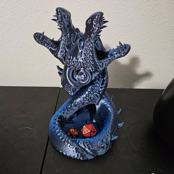 Dueling Dragons Dice Tower, Dungeons and Dragons Dice Roller, 3D ...