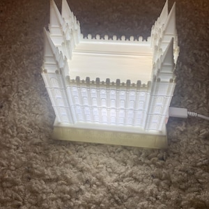 Mexico City Mexico Latter-day Temple Model Statue LDS the Church of ...