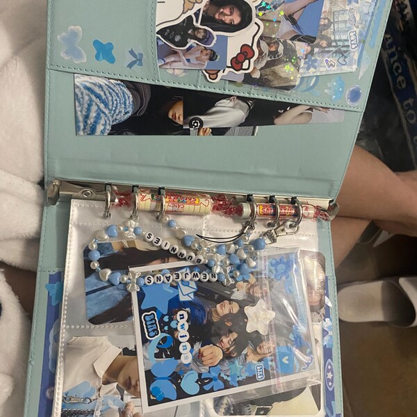 A5 Kpop Photocard Binder: Custom Deco K-pop Collect Book + FREEBIES ...