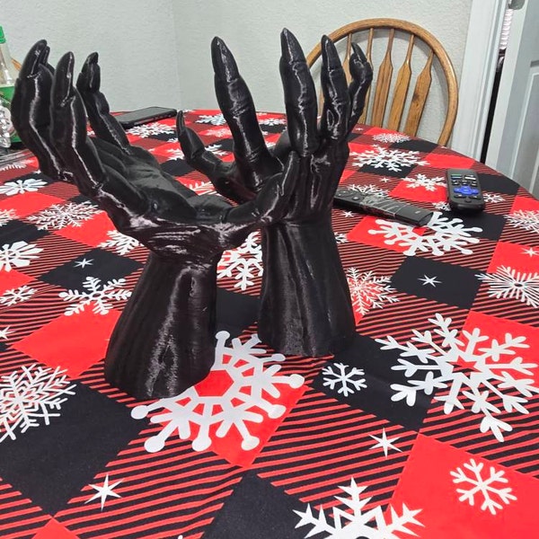 Life-sized Skull Pen Holder - Gothic Desk Accessory for Multiple Pens ...