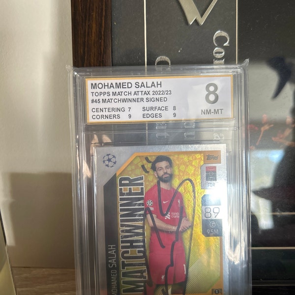 Kylian Mbappe Autograph Hand Signed Card RPC Mint. - Etsy