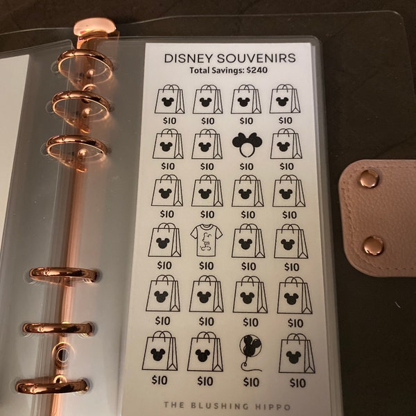 Disney Souvenirs Savings Tracker | Disney Trip | Budget Tracker ...