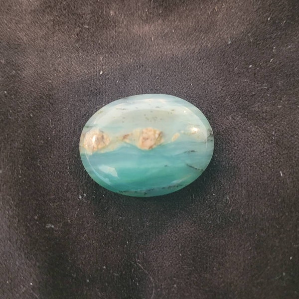 Unique Desgine Andean Opal 100 % Natural Blue Peruvian Opal Gemstone ...