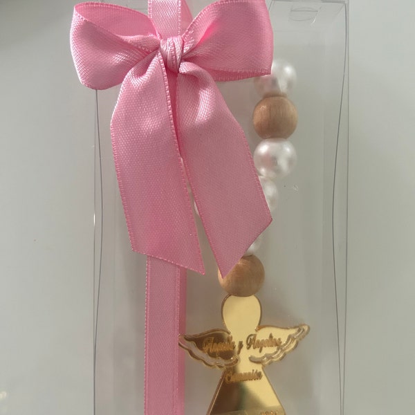 Personalized Baptism Favor Tag, Cross Baptism Name Tag, Lettering Name ...