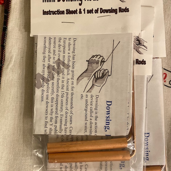 Wooden Handled Dowsing Rods Made in Cassadaga Florida - Etsy