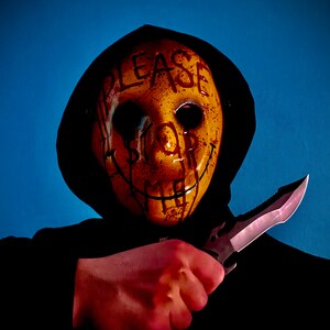 Manhunt Smiley Mask - Etsy