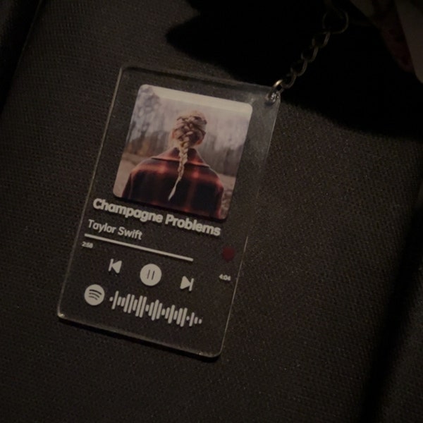 Custom Keychain for Music Lovers, Personalized Acrylic Keychain Custom ...