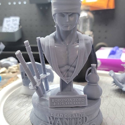 Zoro Bust 3D Model STL - Etsy