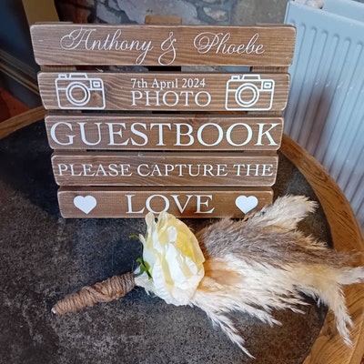 Rustic Order of the Day Sign, Rustic Order of Service Sign, Wedding ...