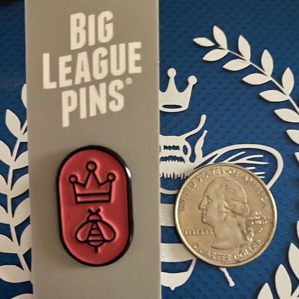 Queen Bee Enamel Pin – Perfect for the Queen. or the Bee Lover in Your ...