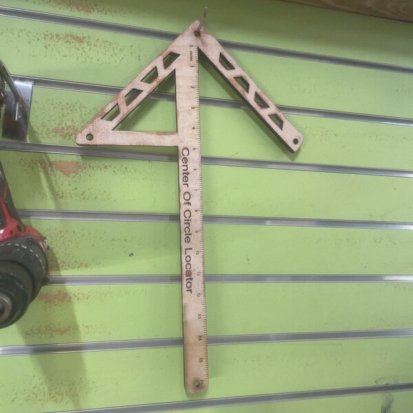 Center Finder Jig Template SVG, Laser Cut Grid, Centering Ruler Digital ...