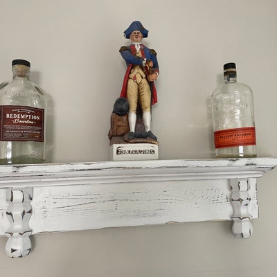 French Country Shelf / Distressed Floating Shelf / Kitchen Shelf ...