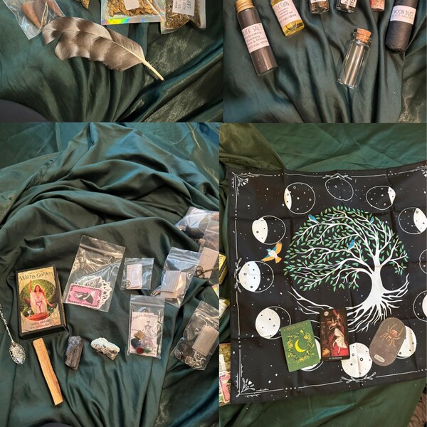 Otherworldly Witch Kit Witchcraft Supplies Mystery Box Magick Gift for ...