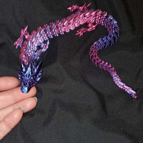 Articulated Spike Dragon Fidget Desk Figure - Etsy