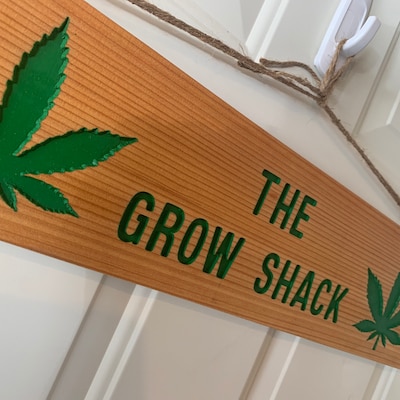 Personalized Marijuana Sign Grow Room Sign Cannabis Signage - Etsy