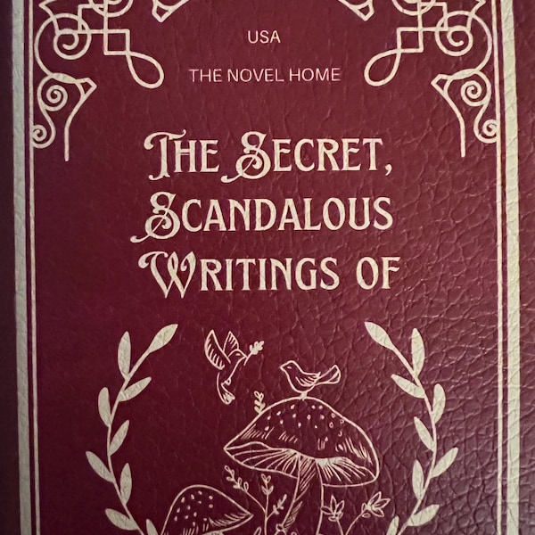 Personalized Poetry Journal Custom Notebook for Poet Hardcover Lined ...