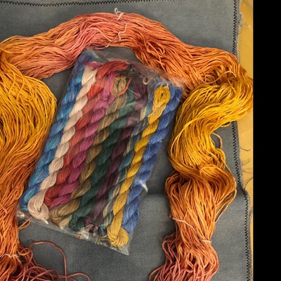 Bits Bag 10 Skeins of Silk - Etsy