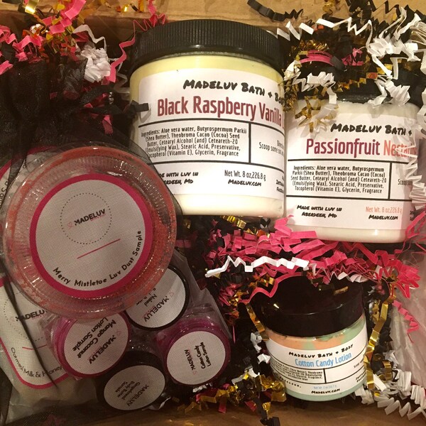 Black Raspberry Vanilla Body Lotion, Homemade Lotion, Cocoa Butter ...