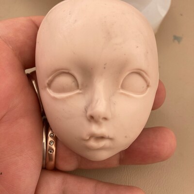 Handsome Face Mold, Silicone Face Mold, Ultra-light Clay Face Mold ...