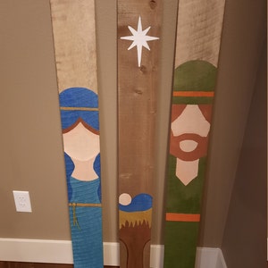 Pallet Wood Christmas Nativity Set - PATTERN - Etsy