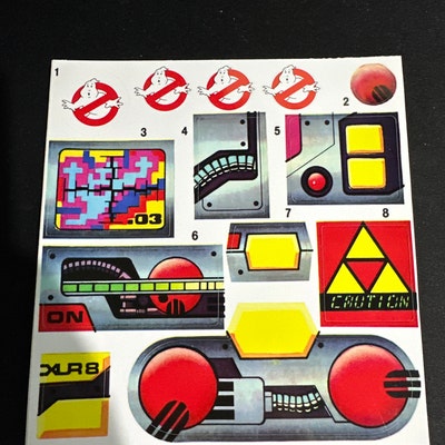 Masters of the Universe Wind Raider MOTU Replacement Stickers/labels ...