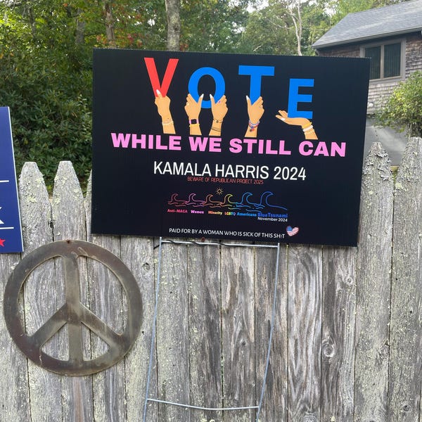 VOTE Kamala Yard Sign, Kamala Freedom 2024 Sign, Women's Rights Sign ...