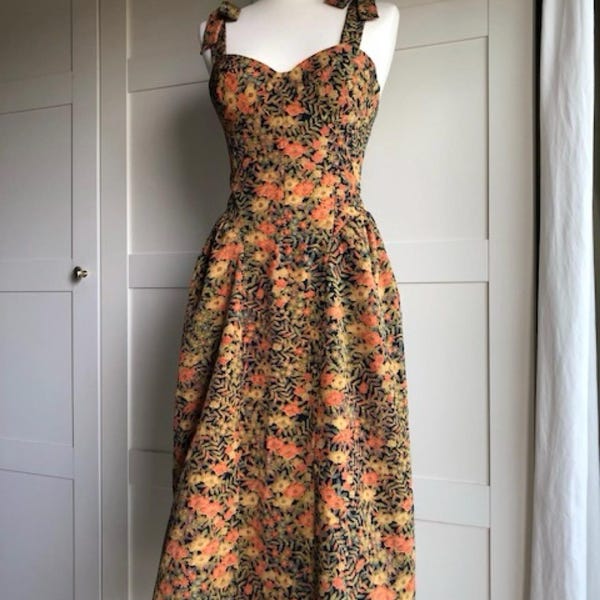 Midi Dress Sewing Pattern| Open Back Dress Pattern| Prom Dress Pattern ...