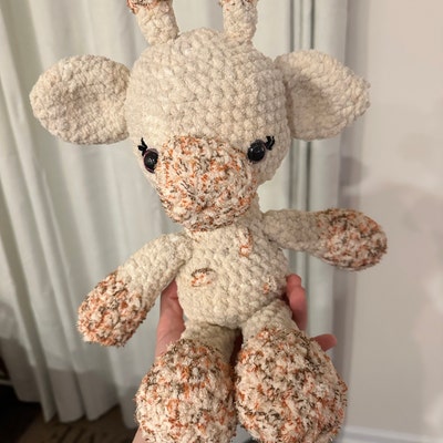 PATTERN: Plush Gemma the Giraffe Pattern Amigurumi Chunky Giraffe ...