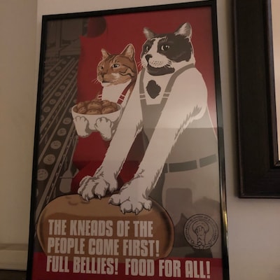 Soviet Cat Poster the Kneads of the People Come First International ...