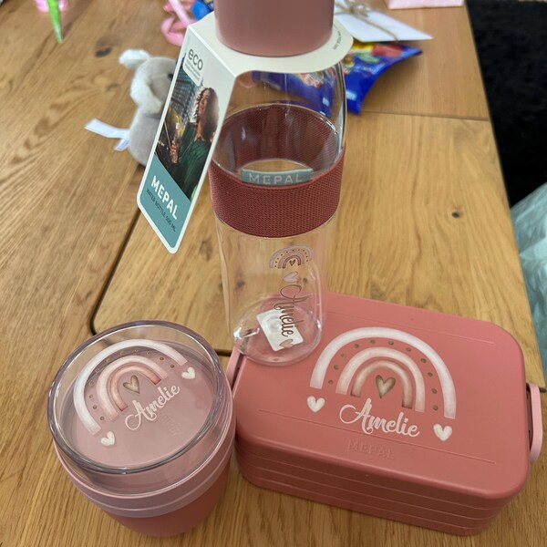 Mepal Take a Break Personalized Lunch Box With Compartments ...