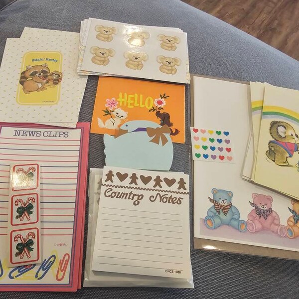 10 Vintage Glassine Stamp Collector Envelopes - Vintage Glassine ...