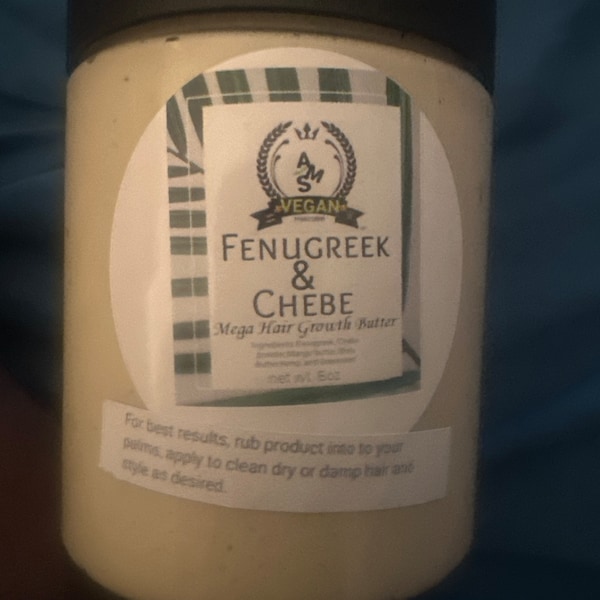 Mega Hair Growth Butter | Fenugreek and Chebe Butter ****please View ...