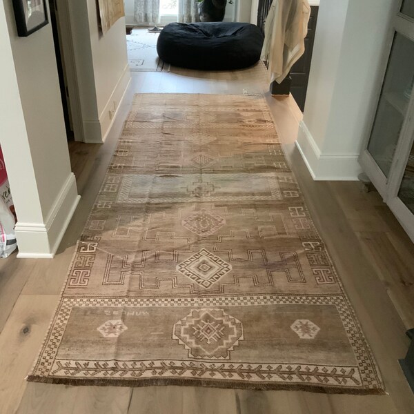 6x10 Natural Rug, Vintage Red Rug, İnterior Design Rug, Antique Hand ...